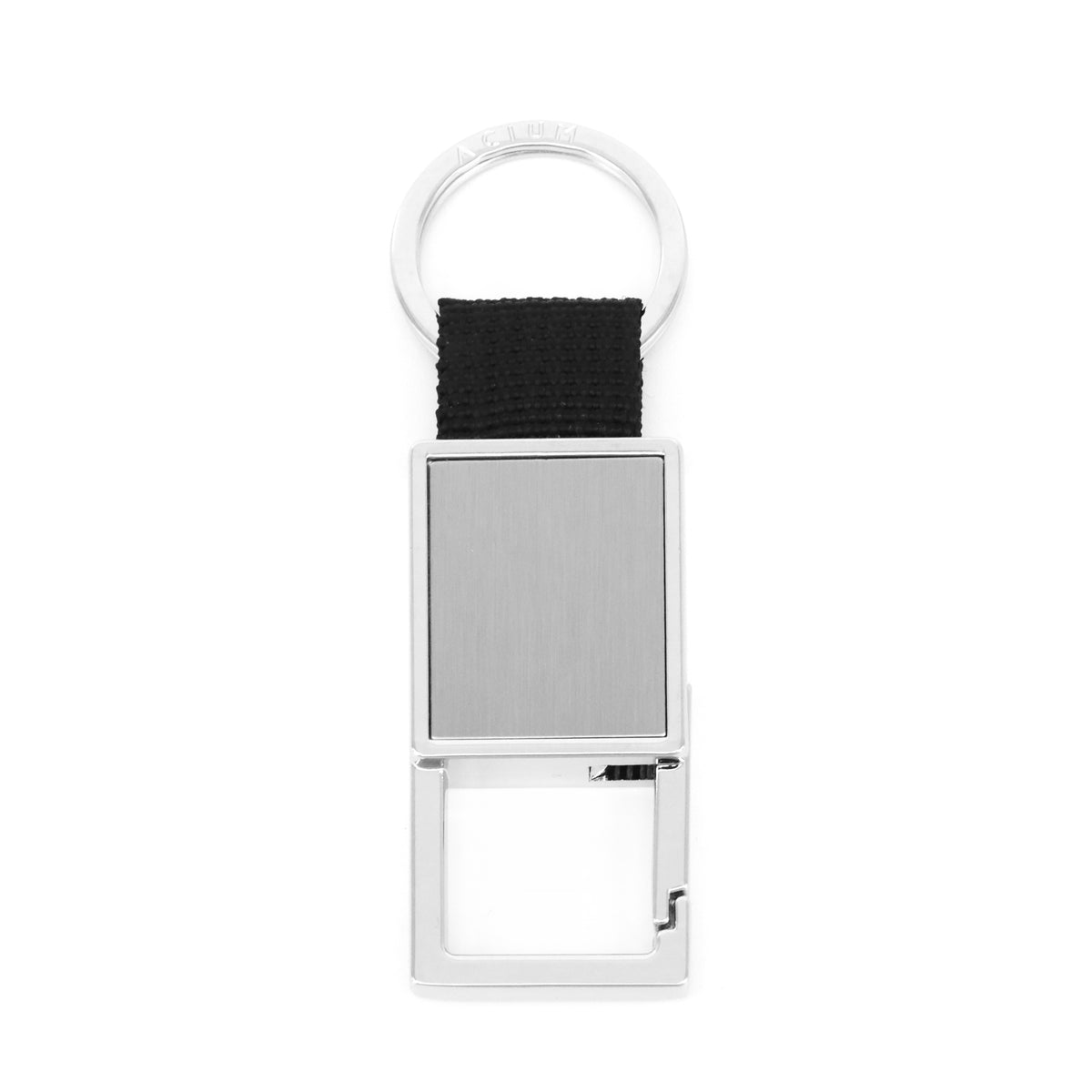 Engravable Leather Carabiner Keychain Basic – ACIUM USA